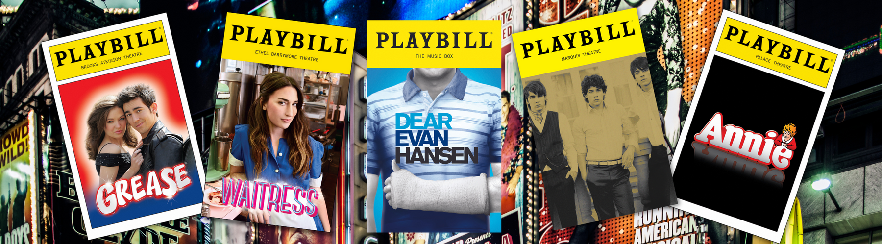 CLASSIC BROADWAY SHOWS-PLAYBILLS