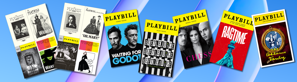 PLAYBILL STICKERS