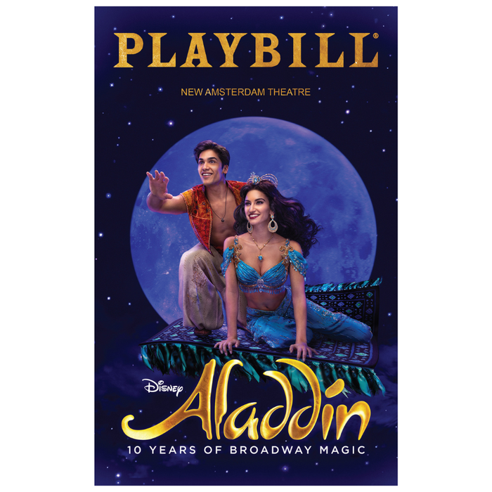 Aladdin Limited Edition July 2024 Playbill Version 2