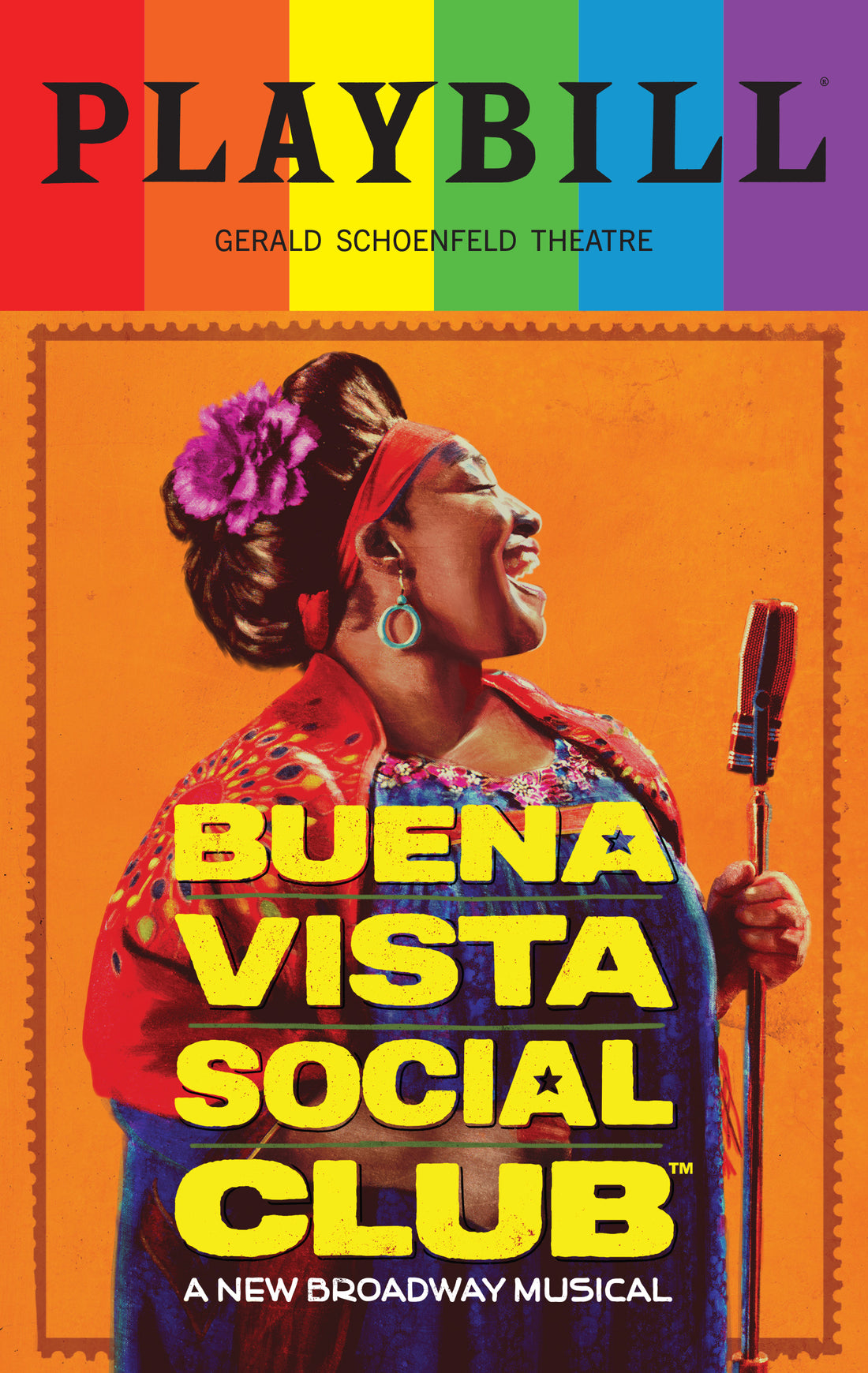 Buena Vista Social Club Playbill with Limited Edition 2025 Rainbow Pri