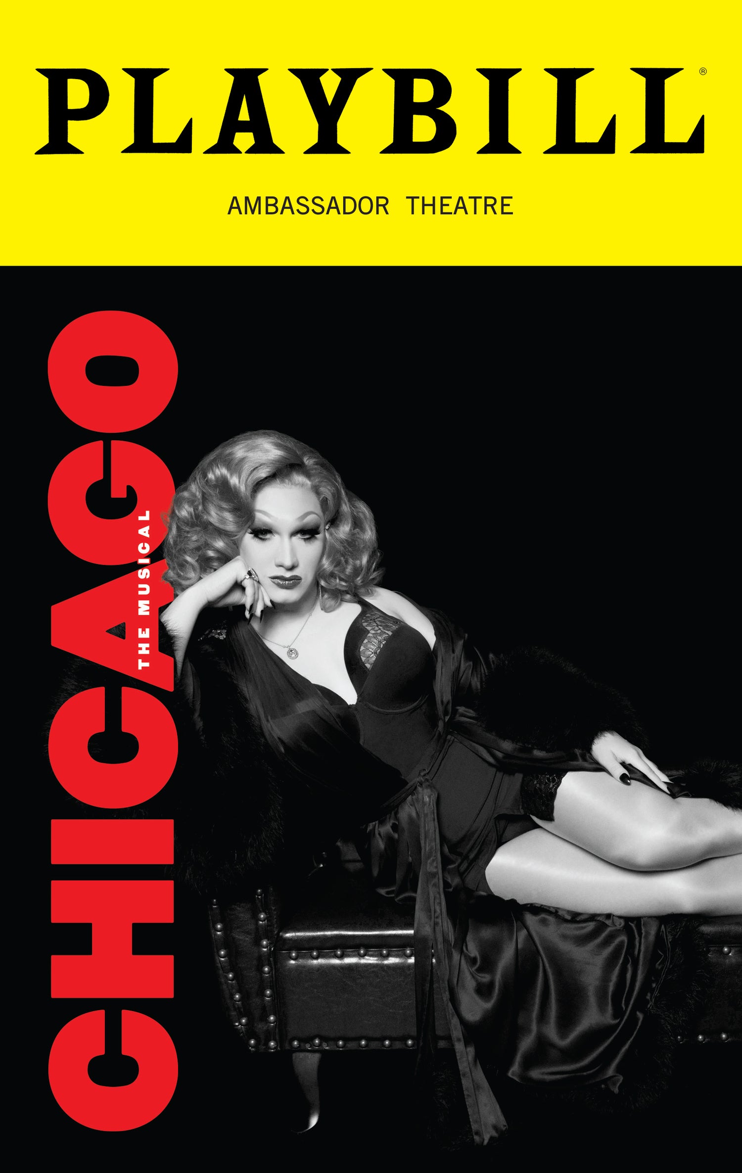 Chicago Jinkx Monsoon Limited Edition Official Playbill