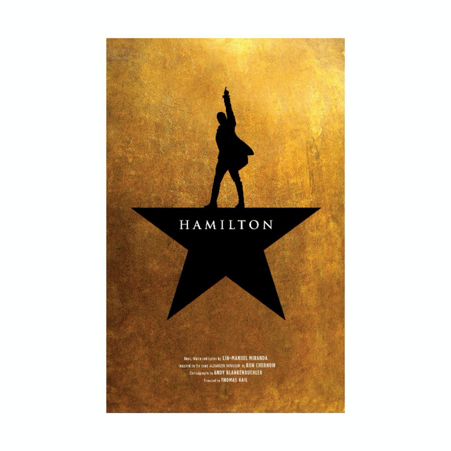 Hamilton the Broadway Musical - Official Broadway Poster