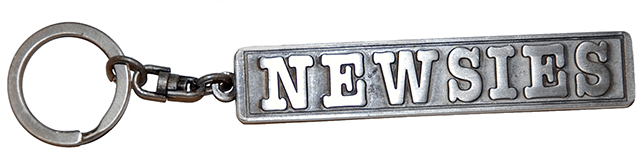 Newsies the Musical - Logo Keychain