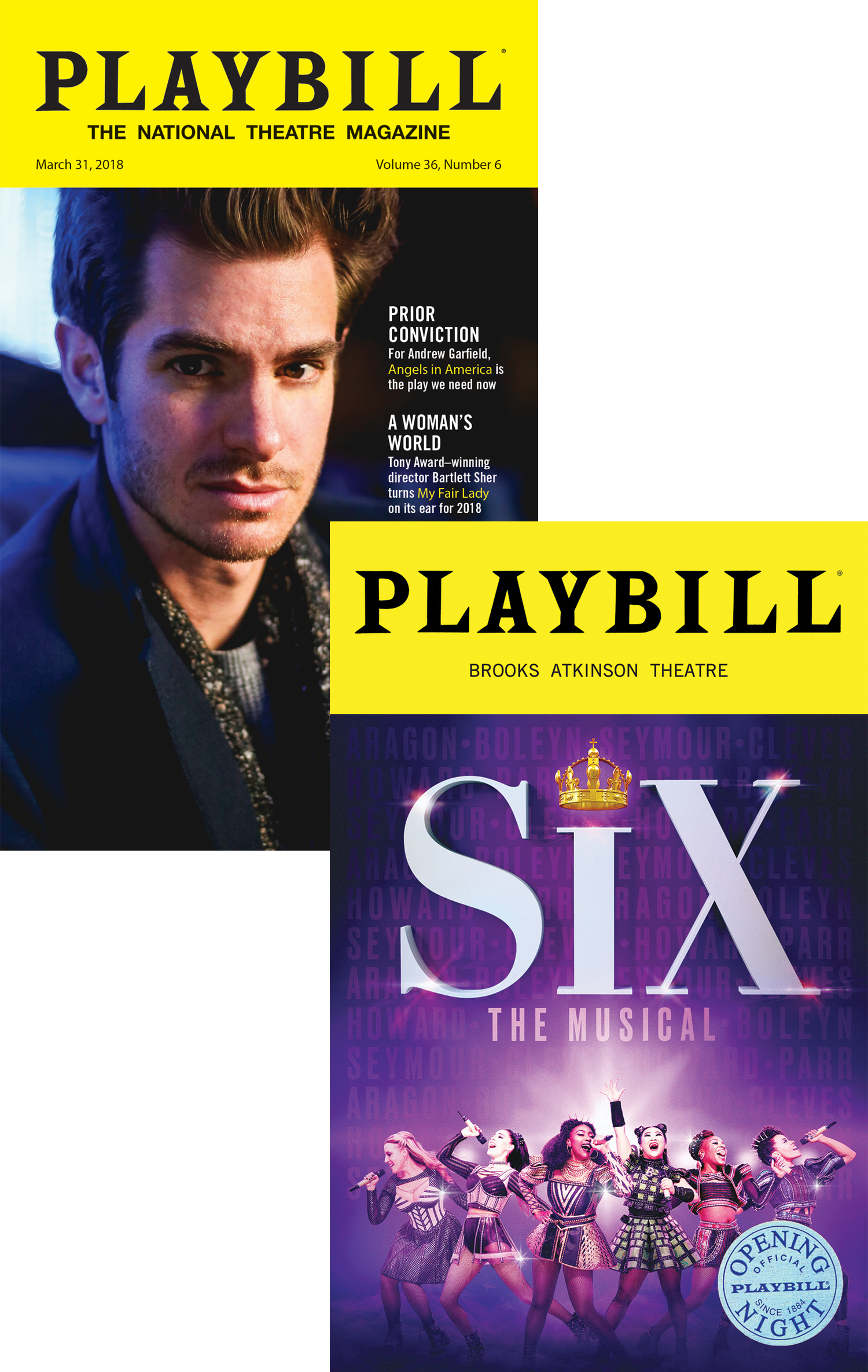 Playbill Magazine Subscription (1 Year) PLUS Playbill Opening Night Se