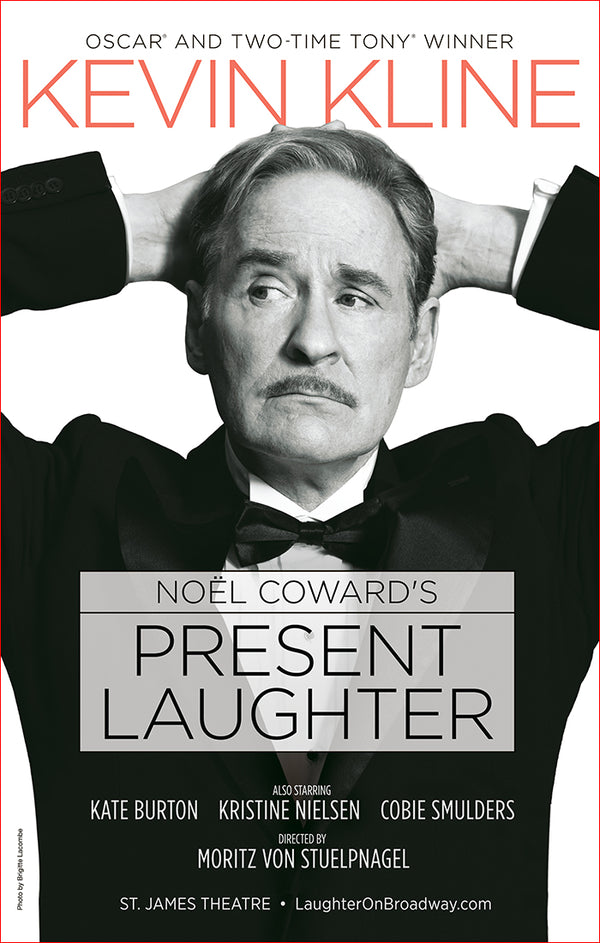 Present Laughter the Broadway Play - Poster