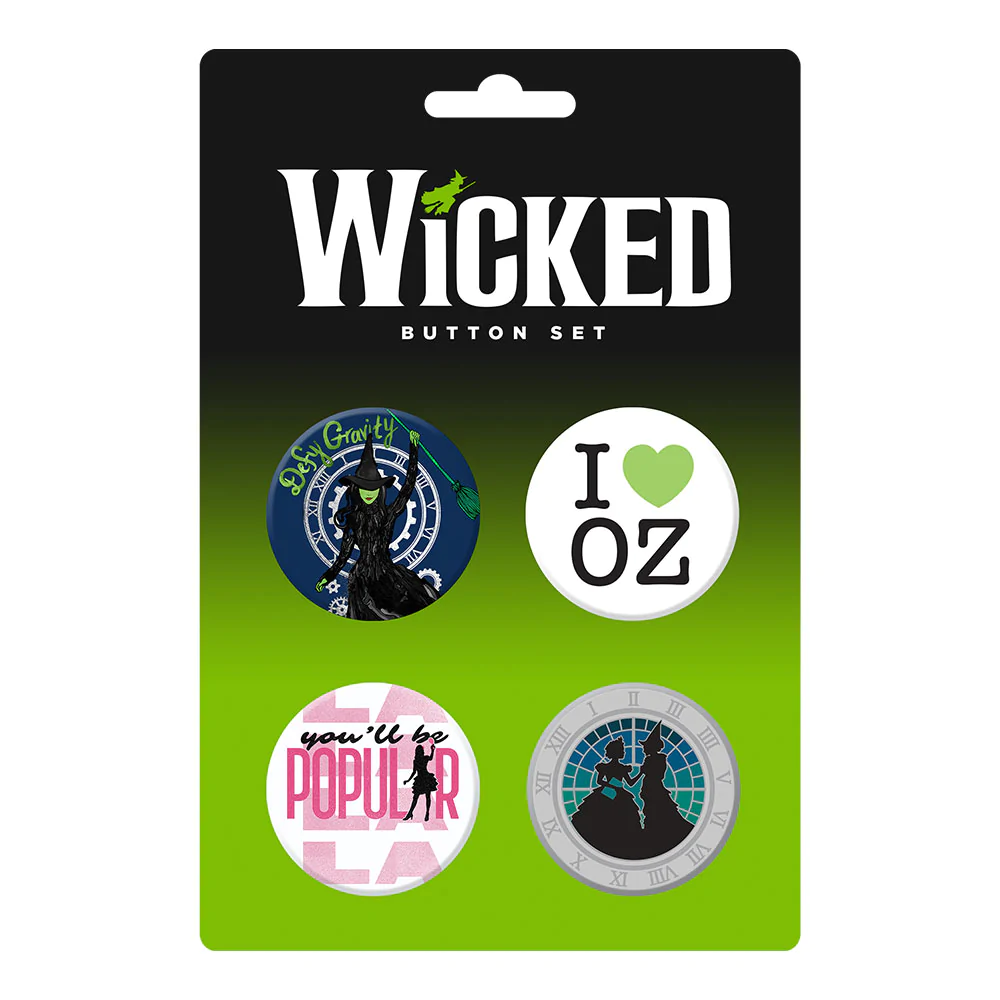 Wicked the Broadway Musical - Button Card